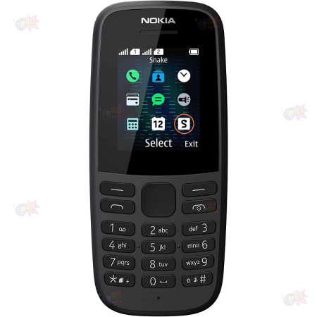 Nokia 105 Black Dual Sim EUROPA - Acquista Online su Boomba.it